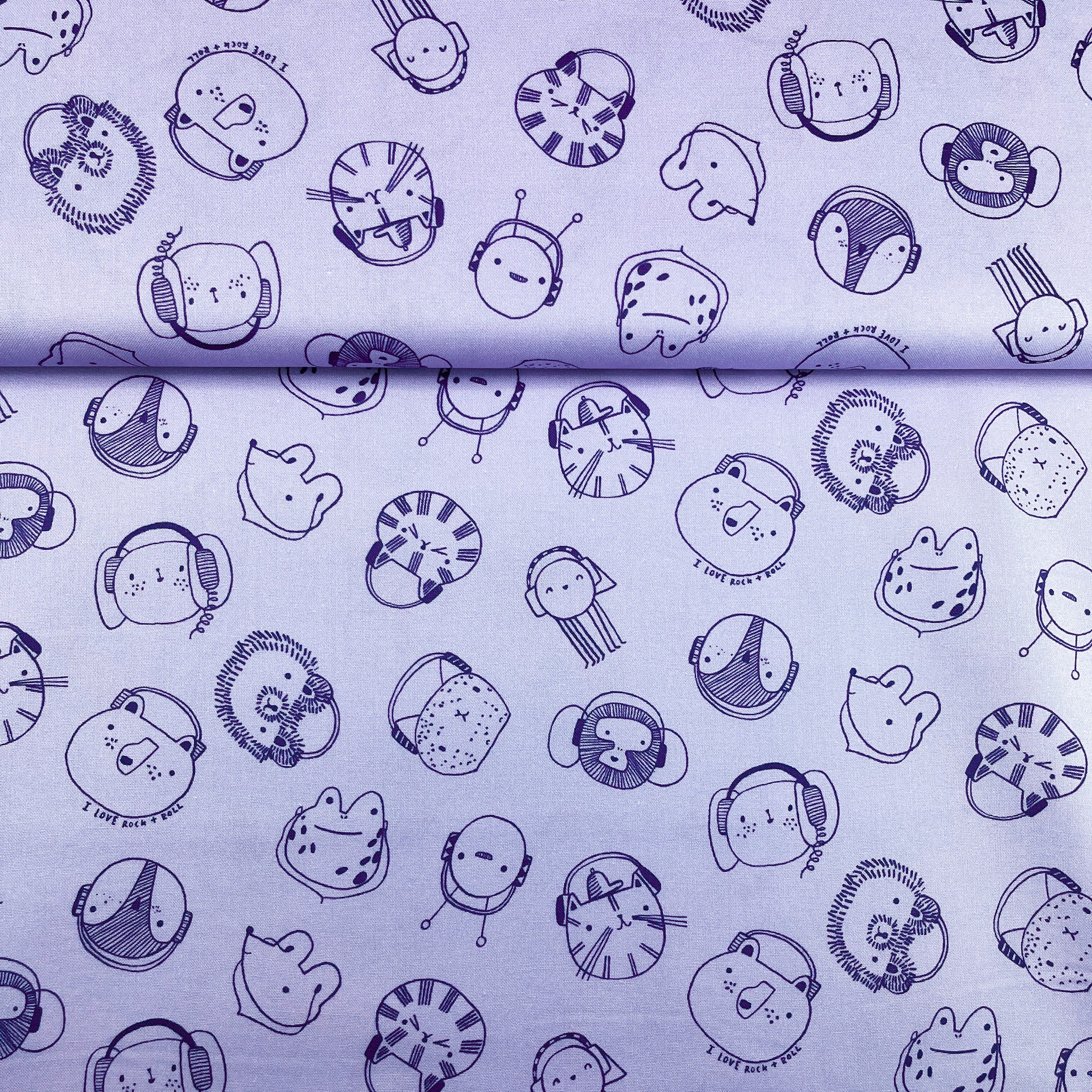 Band Practice - Lavender Headphone Toss